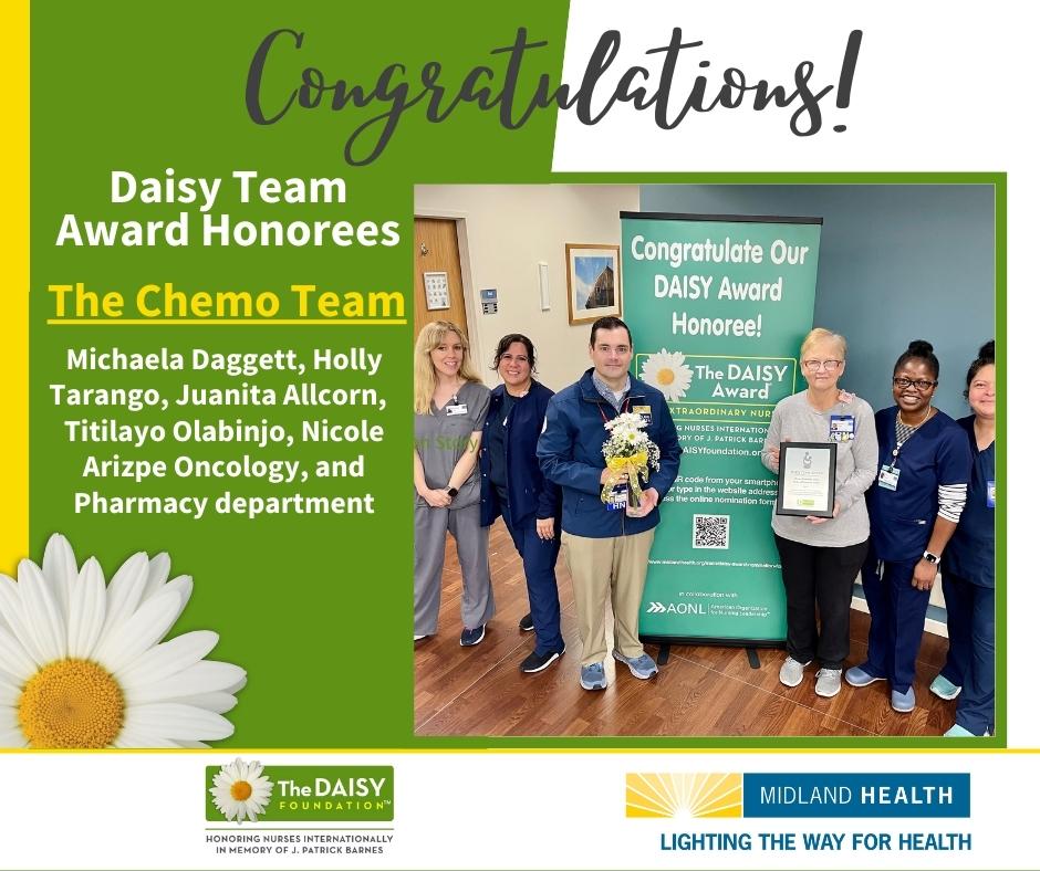 Daisy Team Award | Midland Health